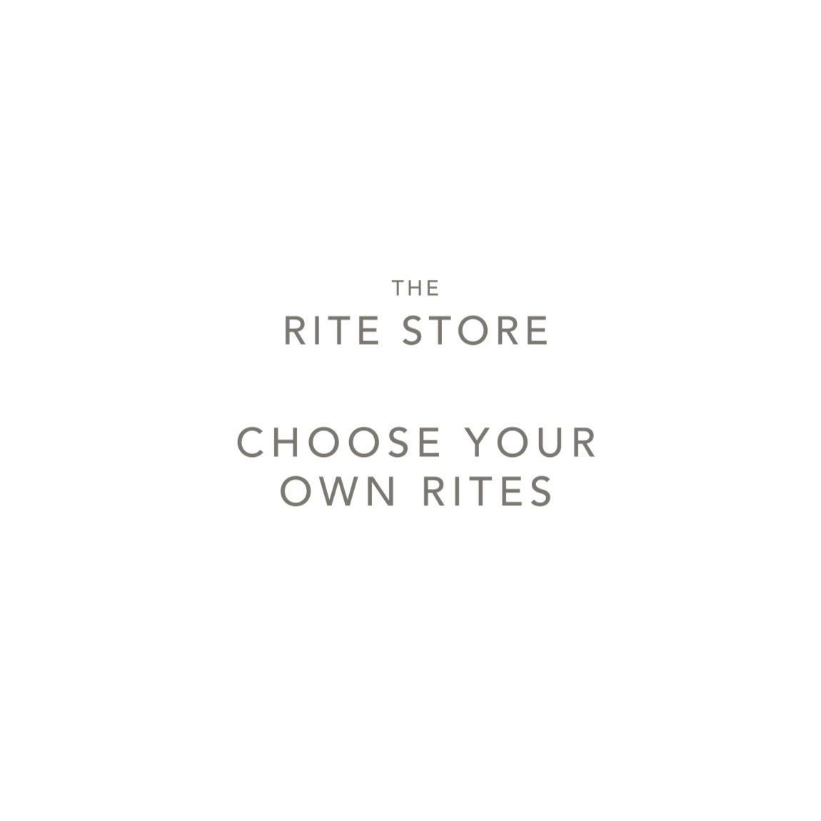 THE RITE GIFT CARD - The Rite Store